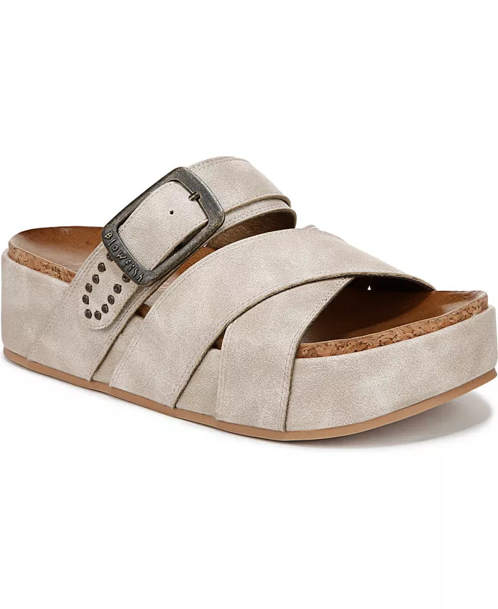 IRIS PLATFORM SLIDE SANDAL – DiPrima's Shoes